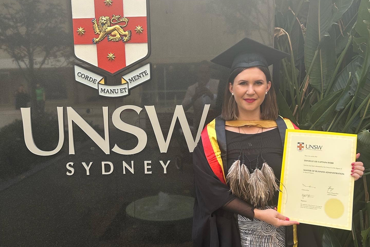 Danielle makes her mark with MBA in Social Impact | CSI